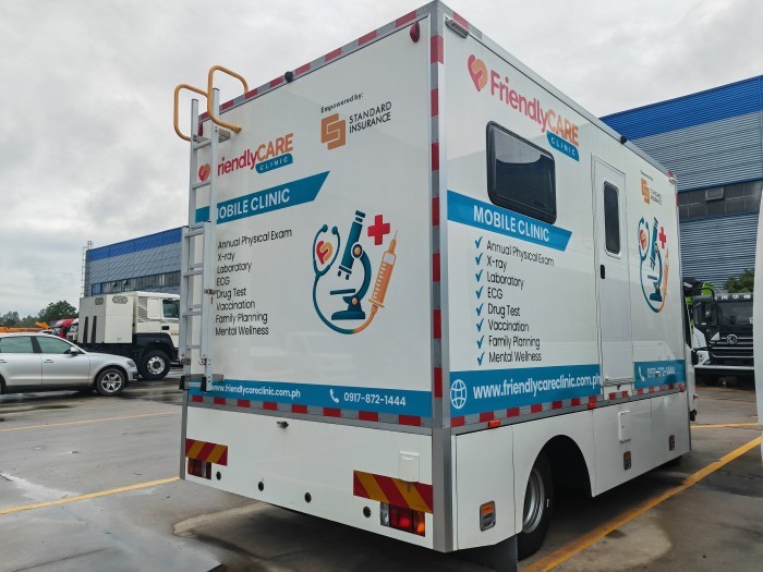 ISUZU ELF KV600 mobile clinic truck Philippines