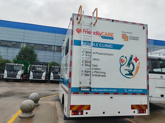 ISUZU medical truck Friendly CARE Clinic Philippines