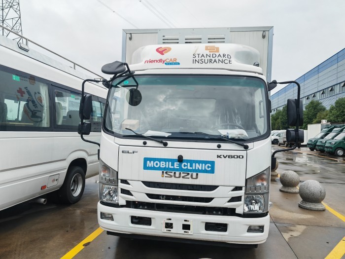 ISUZU mobile clinic medical examination room