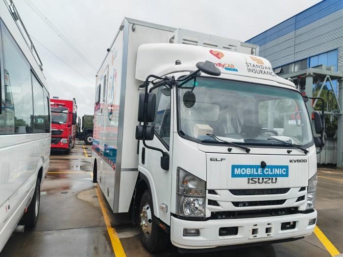 ISUZU mobile clinic laboratory equipment