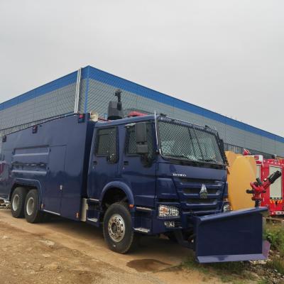 China HOWO High Quality Anti-Riot 5-12ton Water Cannon Truck for sale