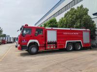 China HOWO Rescue Foam Water Tank Tanker Firefighting Engine Fighting Vehicle Engine Fire Truck for sale