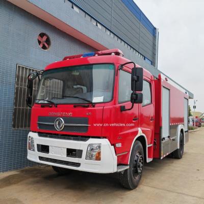 China Dongfeng Water Tank Foam Fire Sprinkler Rescue Fighting Engine Truck for sale