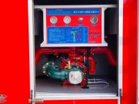 China ISUZU 700p 6 Wheeler 190HP Water Tender Rescue Fire Truck for sale