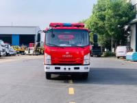 China ISUZU 700p 6 Wheeler 190HP Water Tender Rescue Fire Truck for sale