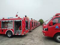 China Dongfeng 6 Wheels 1,000-Liter Fire Fighter Vehicle Water Tank Fire Fighting Truck for sale