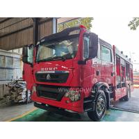China Sinotruk HOWO 4ton Dry Powder Fire Fighting Truck for sale