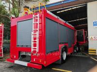 China Sinotruk HOWO 4ton Dry Powder Fire Fighting Truck for sale