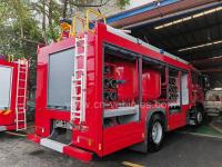 China Sinotruk HOWO 4ton Dry Powder Fire Fighting Truck for sale