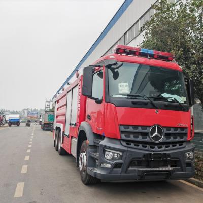 China Mercedes-Benz Water Foam Tanker Fire Fighting Engine Truck for sale