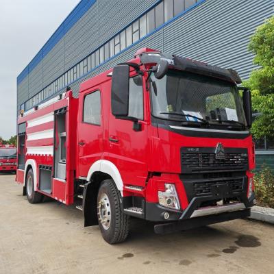 China HOWO V5-X Fire Fighter Vehicle 8cbm Foam Pumper Tanker Fire Truck for sale