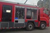 China ISUZU 12000liters water 3400liters Foam 2000liters Powder Water Foam Powder Combined Fire Fighting Truck for sale