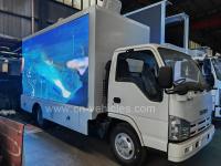 China Isuzu LED Display Billboard Display Screen Truck Advertising Truck for sale