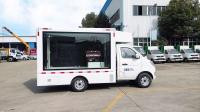 China Changan mobile billboard advertising truck display stage truck for sale