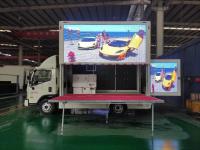 China Forland LED Stage Truck Gasoline Advertising Event Stage Mobile Truck for sale
