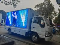 China ISUZU Full Color Outdoor LED Display Advertising Van Mobile Cinema Billboard Truck for sale