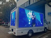 China ISUZU Full Color Outdoor LED Display Advertising Van Mobile Cinema Billboard Truck for sale