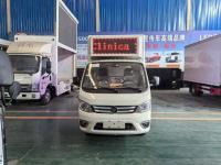 China Foton Mini LED Outdoor Van Mobile Advertising Mobile Stage Billboard Truck for sale