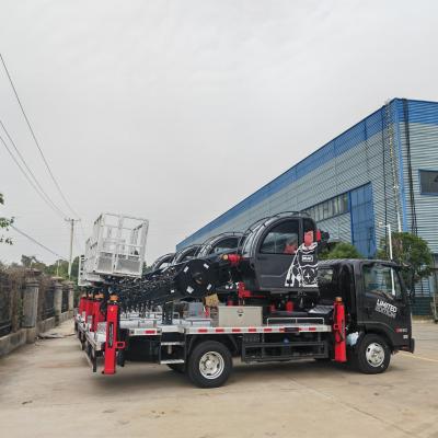China ISUZU 30meter Aerial Work Platform Working Work Bucket Manlift Lift Lifting Pickup Truck for sale