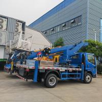 China FAW RHD Aerial Working Platform Trucks High Altitude Lift Overhead Bucket Lift Truck for sale