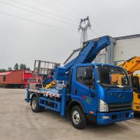 China FAW RHD Aerial Working Platform Trucks High Altitude Lift Overhead Bucket Lift Truck for sale