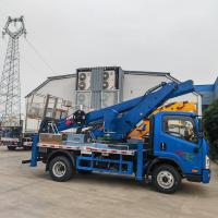 China FAW RHD Aerial Working Platform Trucks High Altitude Lift Overhead Bucket Lift Truck for sale