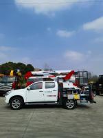 China ISUZU Bucket Hydraulic Lift Working Ladder Lifting Pickup Type Aerial Work Truck for sale