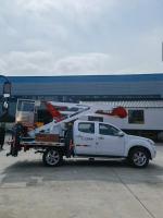 China ISUZU Bucket Hydraulic Lift Working Ladder Lifting Pickup Type Aerial Work Truck for sale