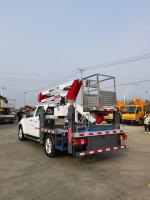 China ISUZU Bucket Hydraulic Lift Working Ladder Lifting Pickup Type Aerial Work Truck for sale