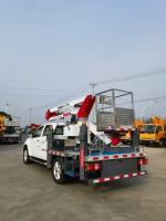 China ISUZU Bucket Hydraulic Lift Working Ladder Lifting Pickup Type Aerial Work Truck for sale