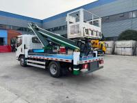China JMC 4X2 Electric Engine Aerial Man Lift Boom Truck 38m Boom Lift Truck for sale