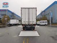 China ISUZU Giga Thermo King Freezer Refrigerated Refrigerator Truck With Hydraulic Gate for sale