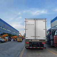 China HOWO ThermoKing Refrigerator Refrigerated Van Freezer Reefer Box Transport Food Cooling Truck for sale