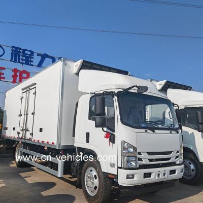 China Isuzu 4X2 Mini Light Duty Refrigerator Refrigerated Freezer Truck for sale