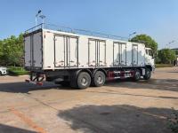 China Sinotruk HOWO Refrigerator Wagon Car Cooling System Meat Hook Vehicles for sale