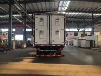 China HOWO 4X2 4M Poultry Livestock transportation chick duckling piglet young baby constant temperature Truck for sale