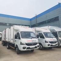 China Dongfeng Mini Refrigerated Truck Fresh Food Freezer Refrigerator Truck for sale