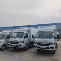 China Dongfeng Mini Refrigerated Truck Fresh Food Freezer Refrigerator Truck for sale