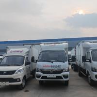 China Dongfeng Mini Refrigerated Truck Fresh Food Freezer Refrigerator Truck for sale
