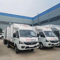 China Dongfeng Mini Refrigerated Truck Fresh Food Freezer Refrigerator Truck for sale