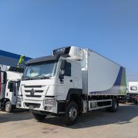 China HOWO Carrier Frozen Meat Transport Refrigerated Freezer Refrigerator Van Refrigeration Units Vehicle for sale