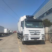 China HOWO Carrier Frozen Meat Transport Refrigerated Freezer Refrigerator Van Refrigeration Units Vehicle for sale
