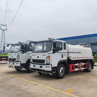 China Sinotruk HOWO Tanker Water Truck China 4X2 Light Water Trucks 10cbm Water Sprinkler Truck for sale