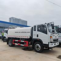 China Sinotruk HOWO Tanker Water Truck China 4X2 Light Water Trucks 10cbm Water Sprinkler Truck for sale