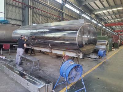China 304 316 Stainless Steel Tanker Truck Liquid Food Water Carrier Truck for sale