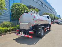 China Dongfeng DFAC Stainless Steel Tanker Truck 5000 Liters Milk Tanker Truck for sale