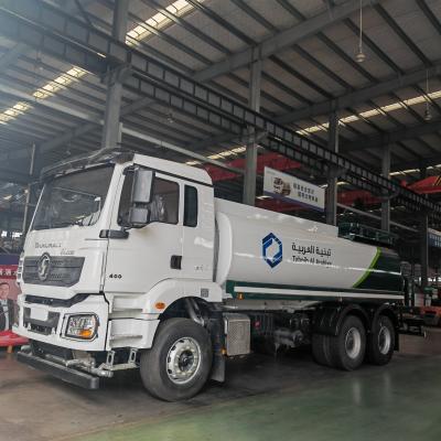 China Shacman H3000 6*4 400HP 20 Ton Potable Water Tank Truck Bowser for sale