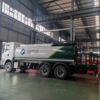 China Shacman H3000 6*4 400HP 20 Ton Potable Water Tank Truck Bowser for sale
