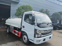 China Dongfeng Captain RHD 5T Stainless Steel Water Tanker Truck 8000 Liter For Food Grade for sale