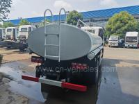 China Dongfeng Captain RHD 5T Stainless Steel Water Tanker Truck 8000 Liter For Food Grade for sale